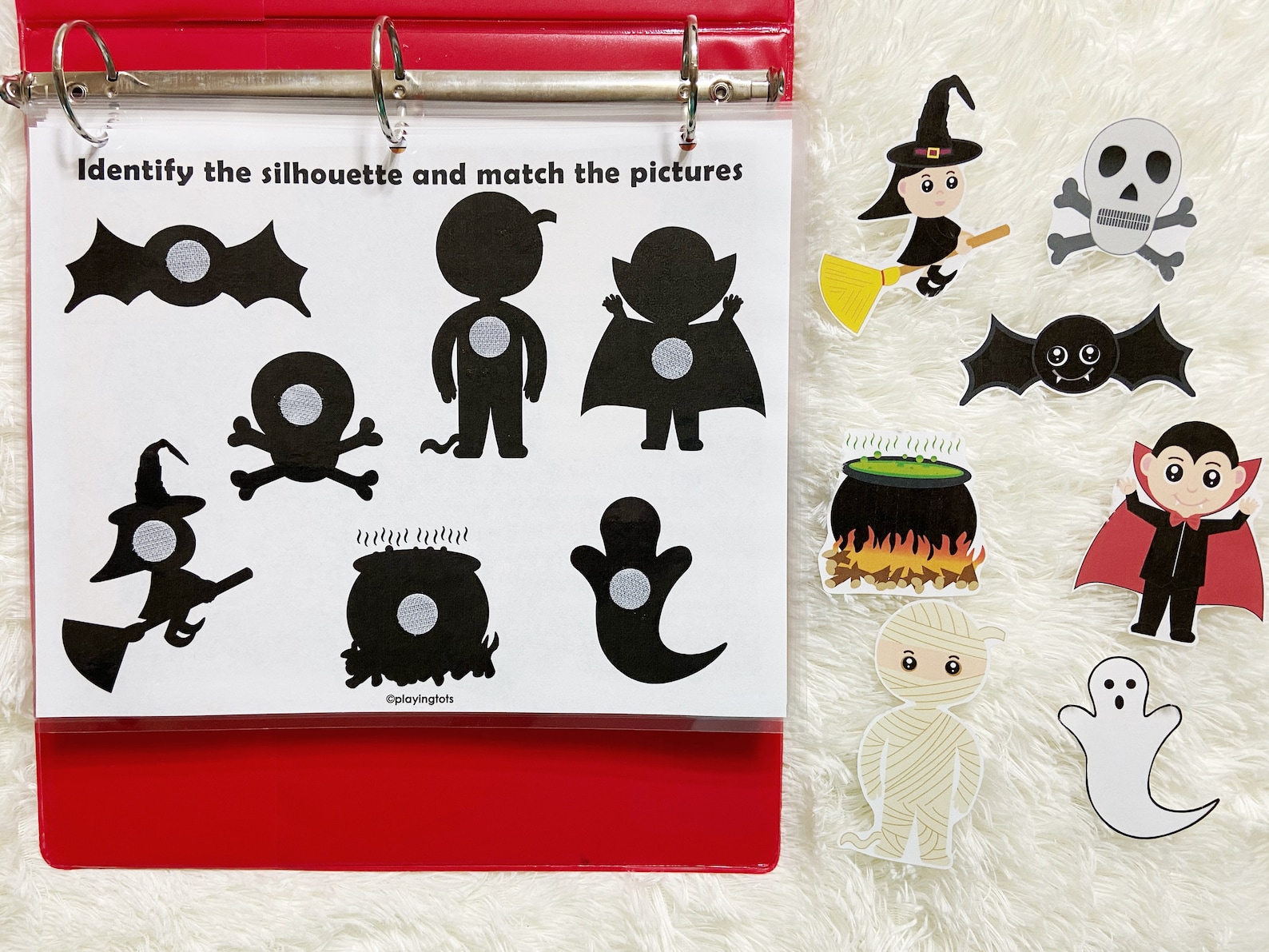 Halloween Busy Book Activity Printable for Toddlers - Etsy