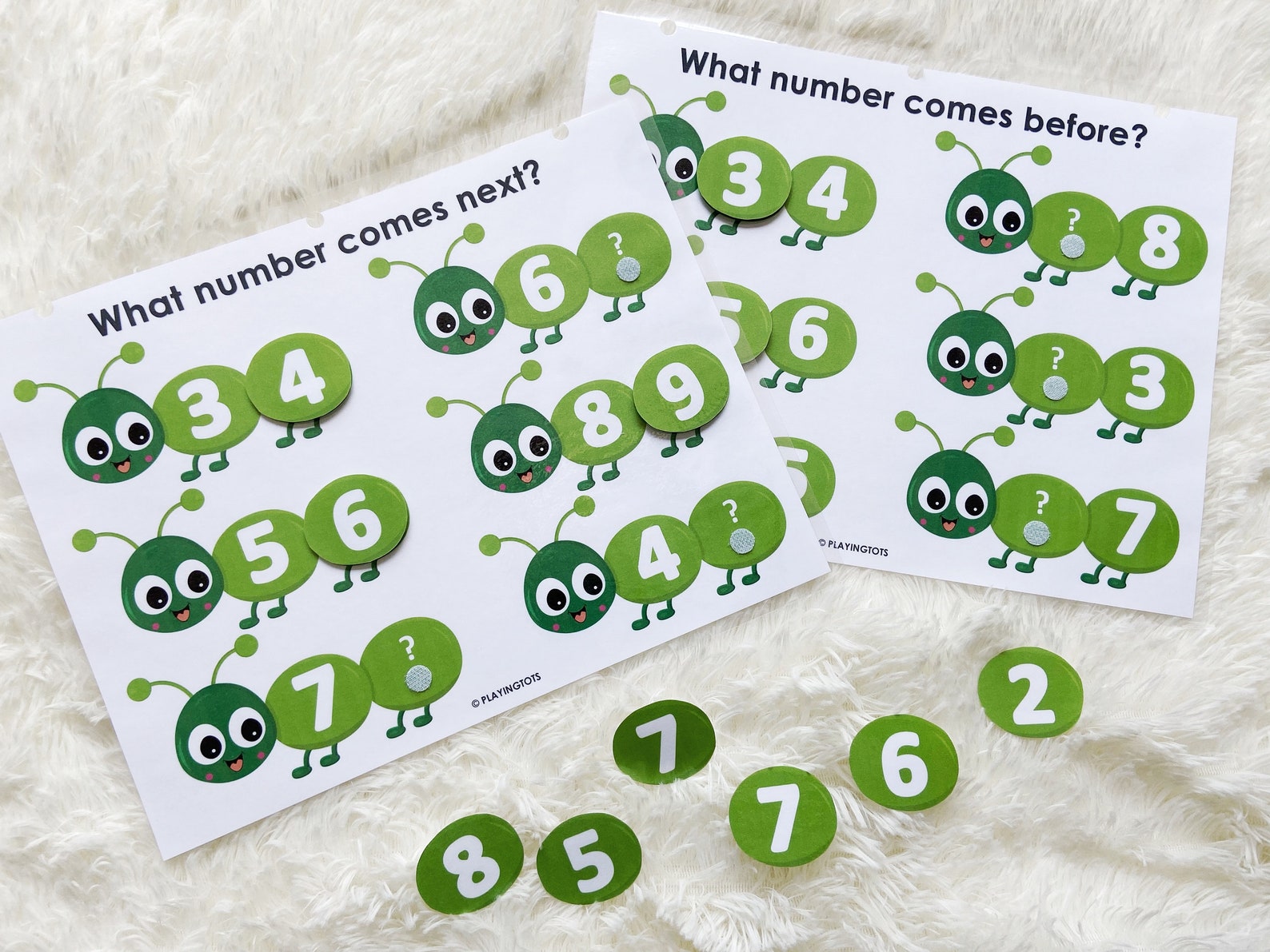 Math Preschool Learning Binder Printable Numbers Busy Book | Etsy Canada