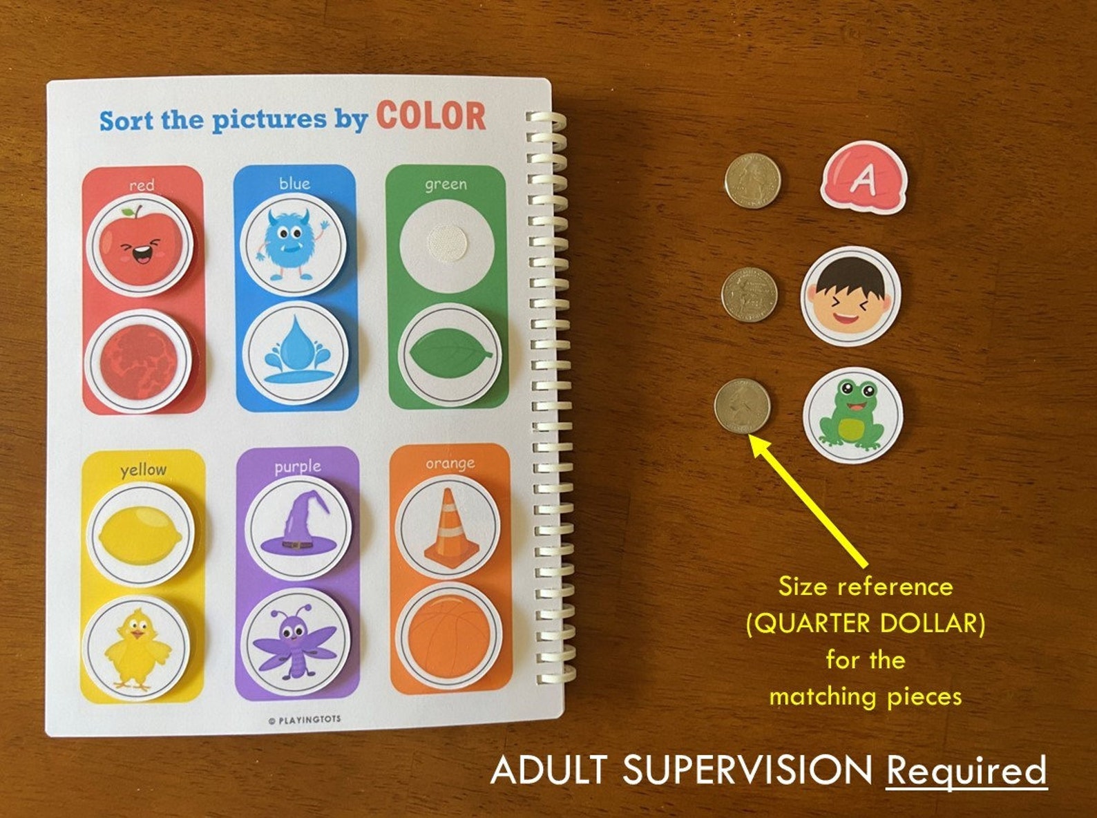 Toddler Learning Binder VOL1 Fully Assembled Toddler Busy - Etsy