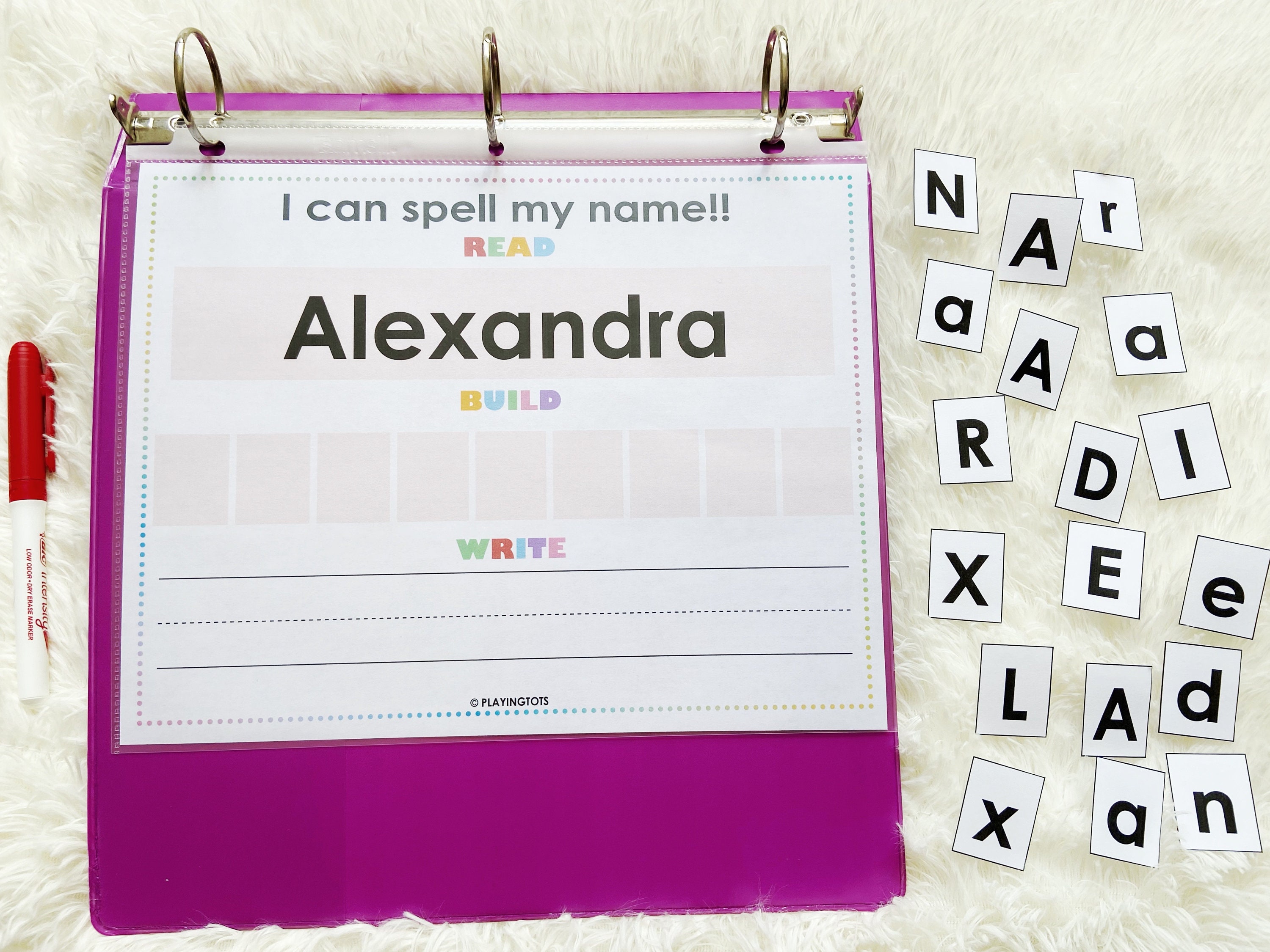 Editable 9 Letter Name Spelling Practice Activity Printable - Etsy