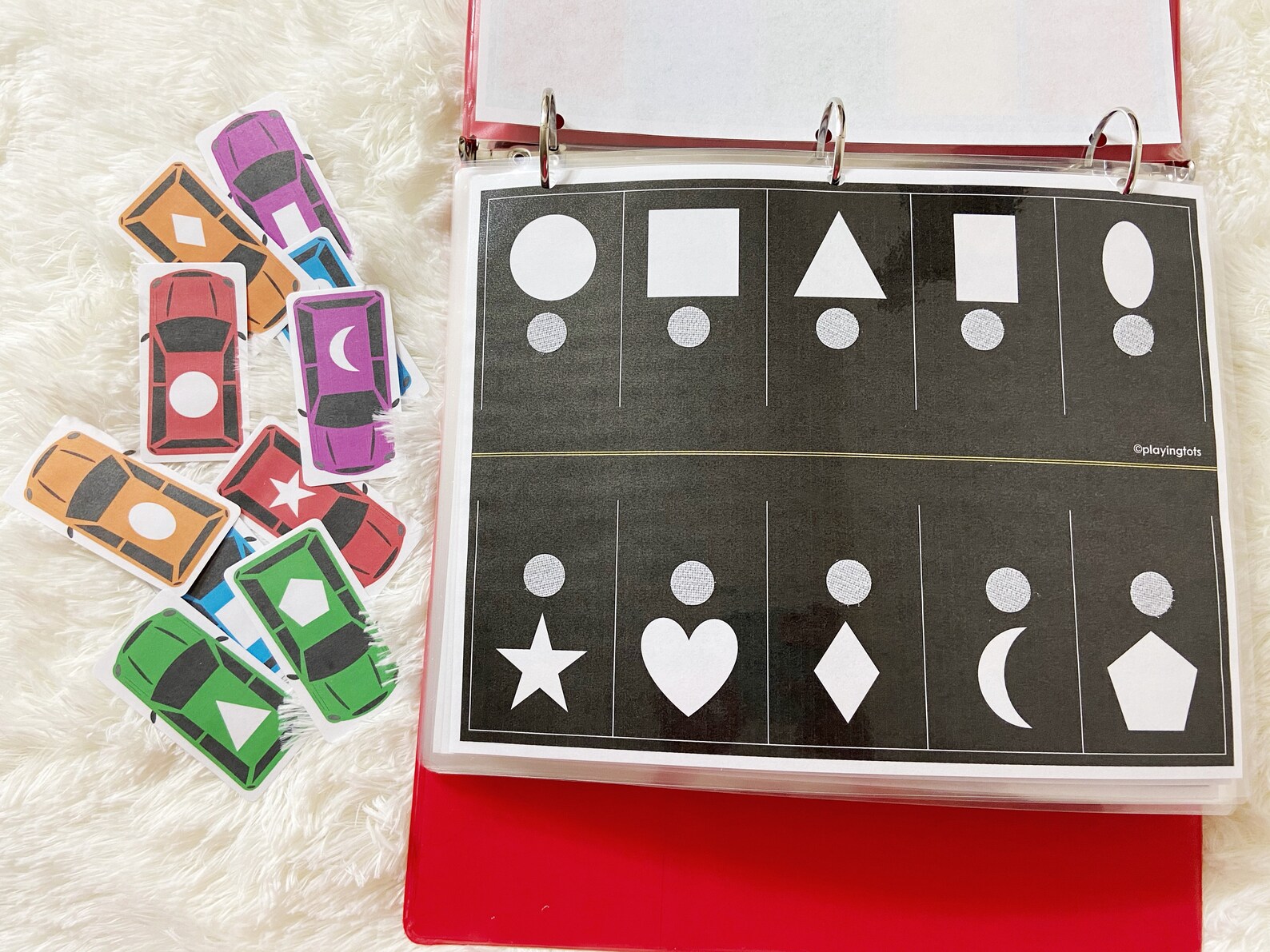 Preschool Busy Book Printable Car Themed Activities Vehicle | Etsy