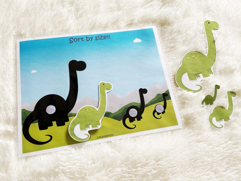 Dinosaur Toddler Busy Book Printable Learning Binder - Etsy