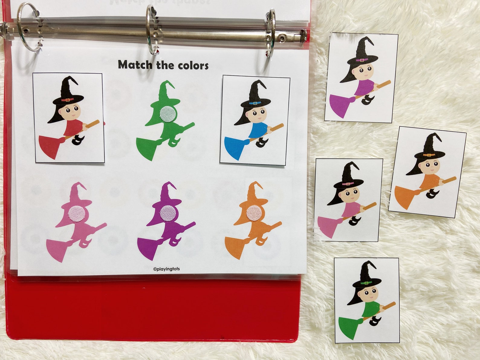 Halloween Busy Book Activity Printable for Toddlers - Etsy