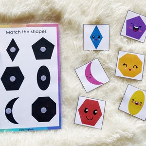 Toddler Mini Busy Book Printable, Travel Size Activity Book, Quiet Book ...