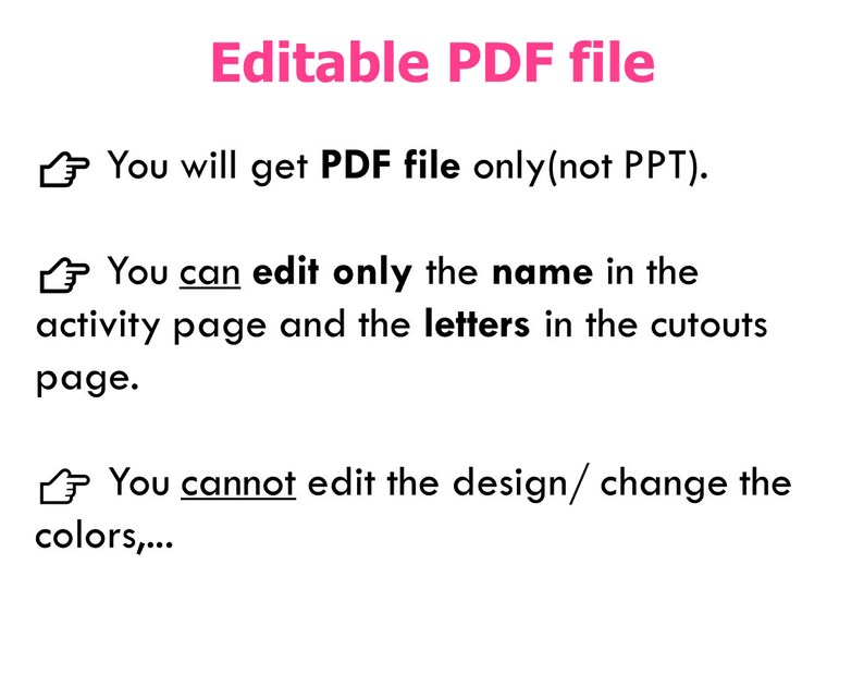 Editable 3 Letter Name Spelling Practice Activity Printable | Etsy