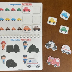 Toddler Busy Book Fully Assembled Learning Binder Quiet - Etsy