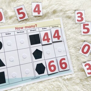 Shapes Busy Book Printable, Toddler Busy Book, Learning Binder, Toddler ...