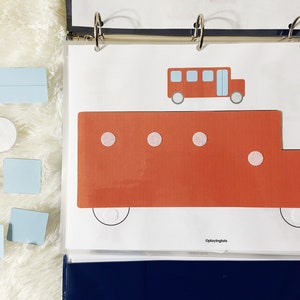 Vehicles Activity Sheets Printable for Busy Book Toddlers - Etsy