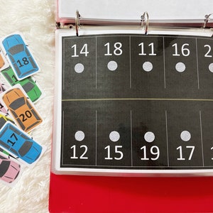 Preschool Busy Book Printable, Car Themed Activities, Vehicle Busy ...