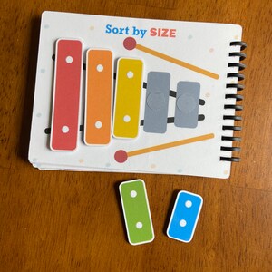 Toddler Mini Busy Book VOL9, Fully Assembled, First Learning Binder ...