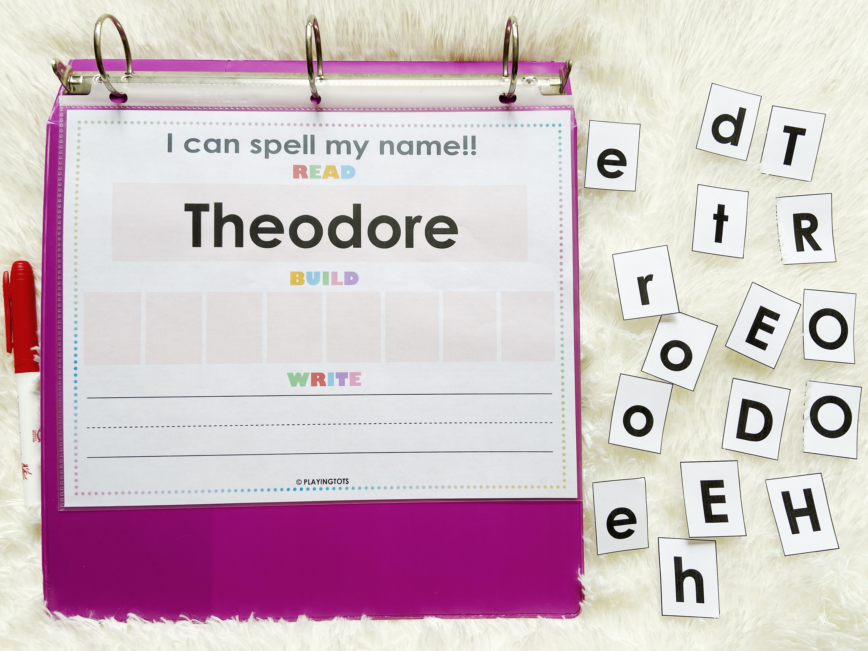 Editable 8 Letter Name Spelling Practice Activity Printable - Etsy