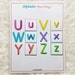 Alphabet Matching Activity Printable, Uppercase and Lowercase Letters ...