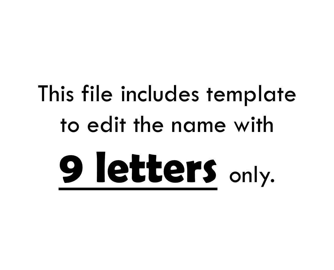 Editable 9 Letter Name Spelling Practice Activity Printable - Etsy