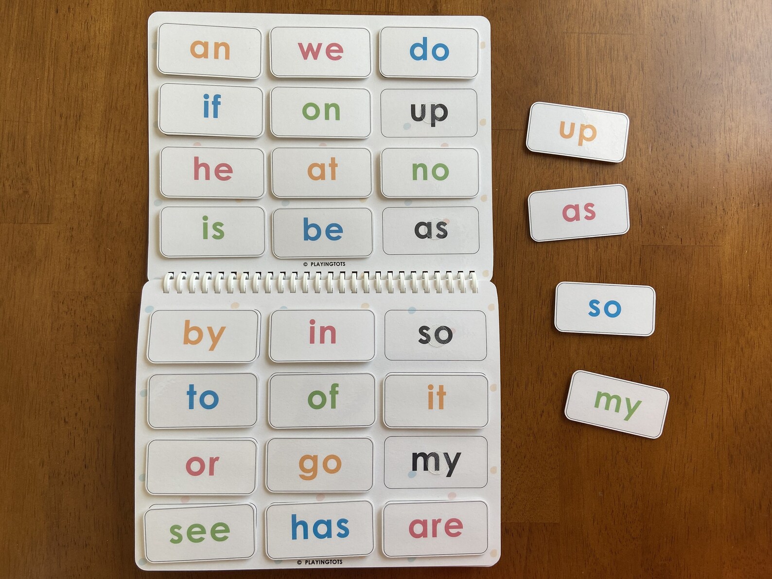 Sight Words Activity Book, Fully Assembled, Learning Binder, Busy Book ...