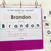 Editable 7 Letter Name Spelling Practice Activity Printable - Etsy