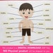 Body Parts Printable in Spanish, Toddler Busy Books Activity Pages ...