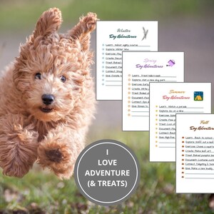 Dog Bucket List 4 Seasons Digital Download Printable - Etsy