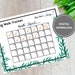 Dog Walk Tracker Digital Download Printable Dog Schedule Calendar - Etsy