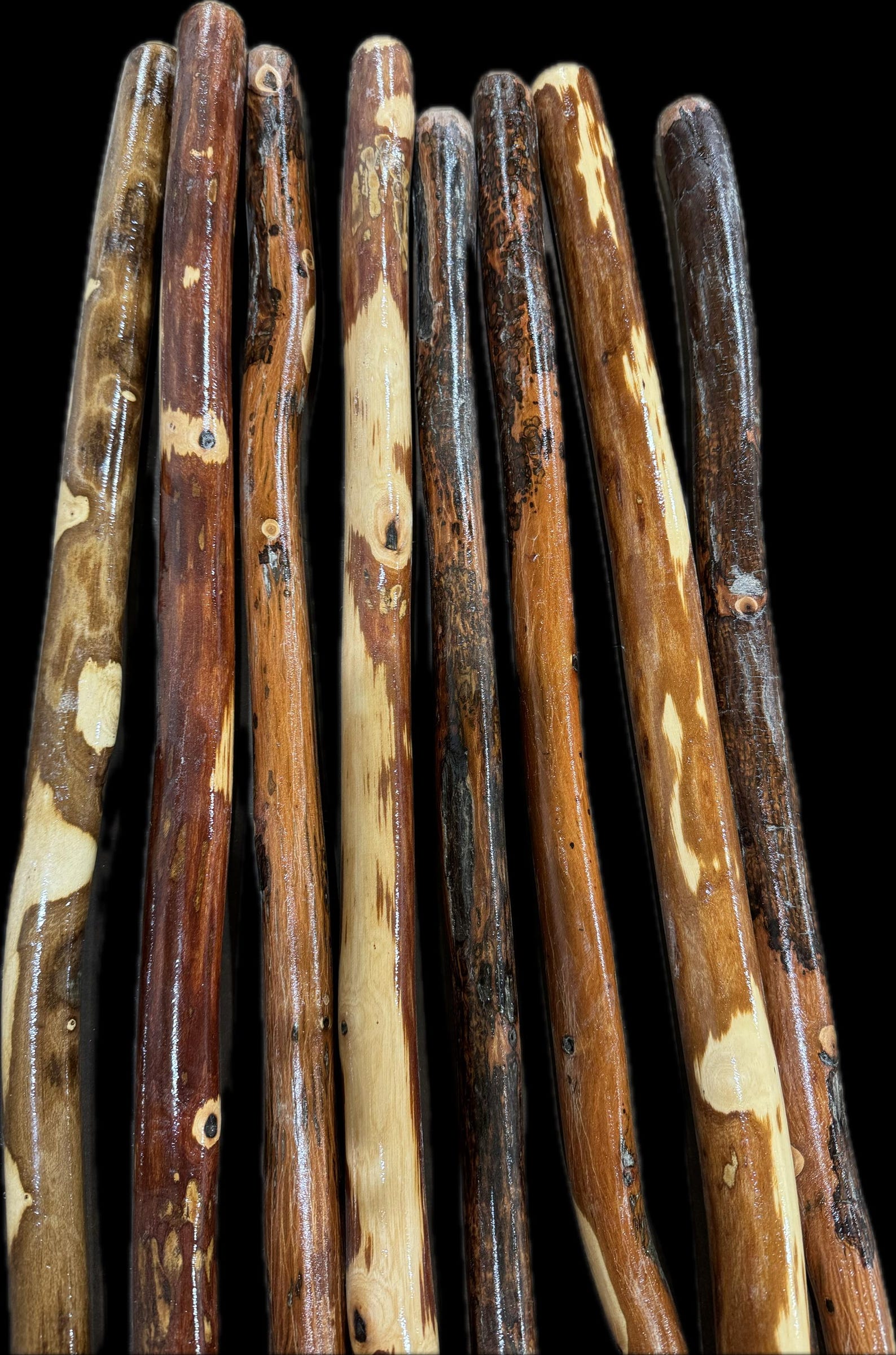 Made in USA!! Ozark Hardwood Hiking Stick, Walking Stick, Outdoors ...