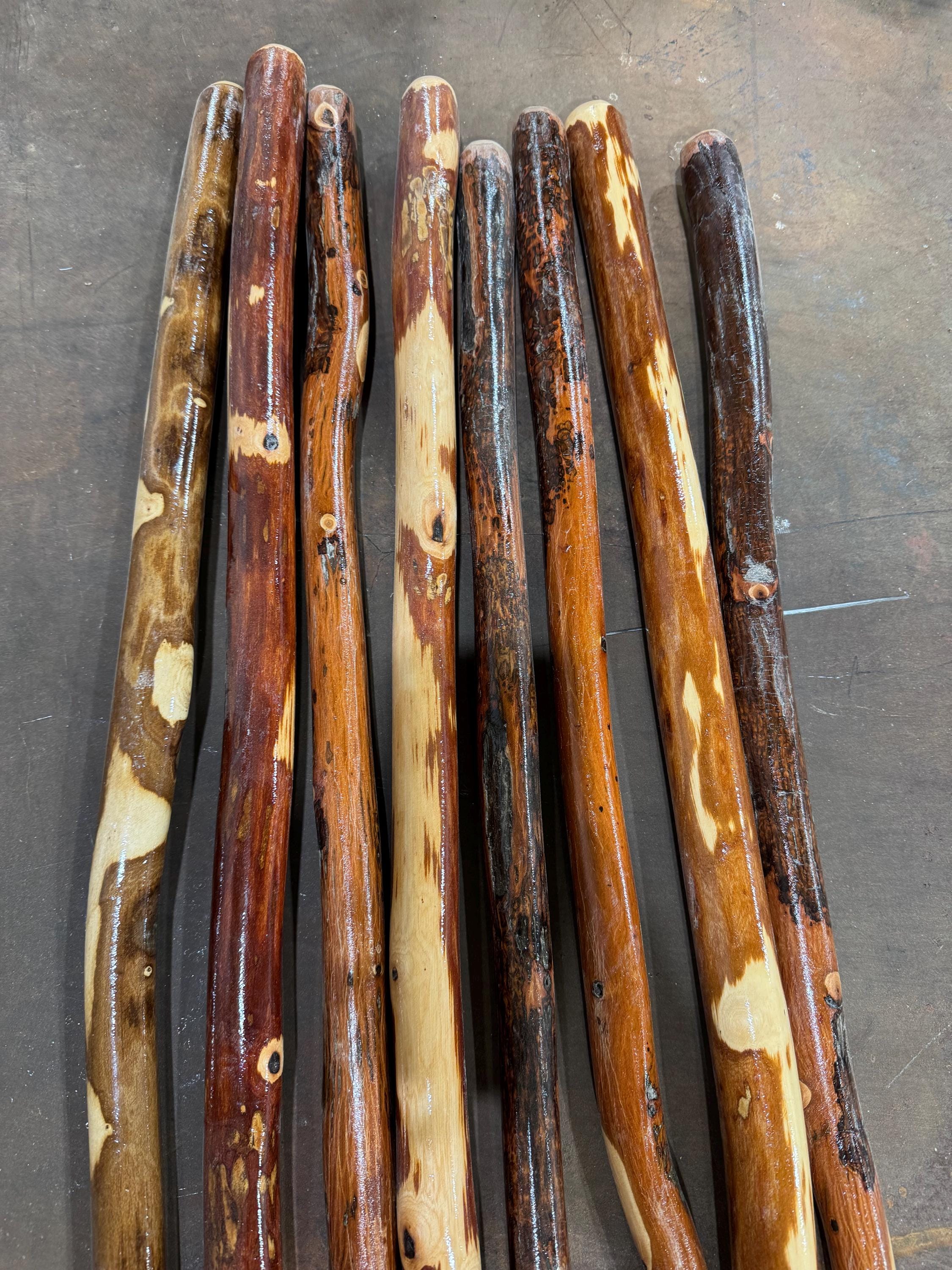 Made in USA!! Ozark Hardwood Hiking Stick, Walking Stick, Outdoors ...