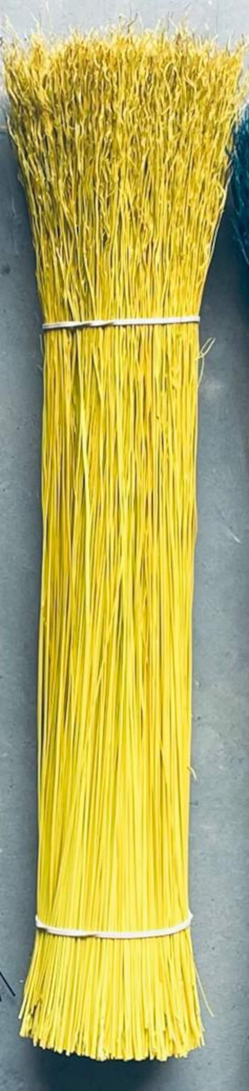 Dyed Broomcorn Hurl, 1/2 Lb Bundle, DIY Broom Crafting - Etsy