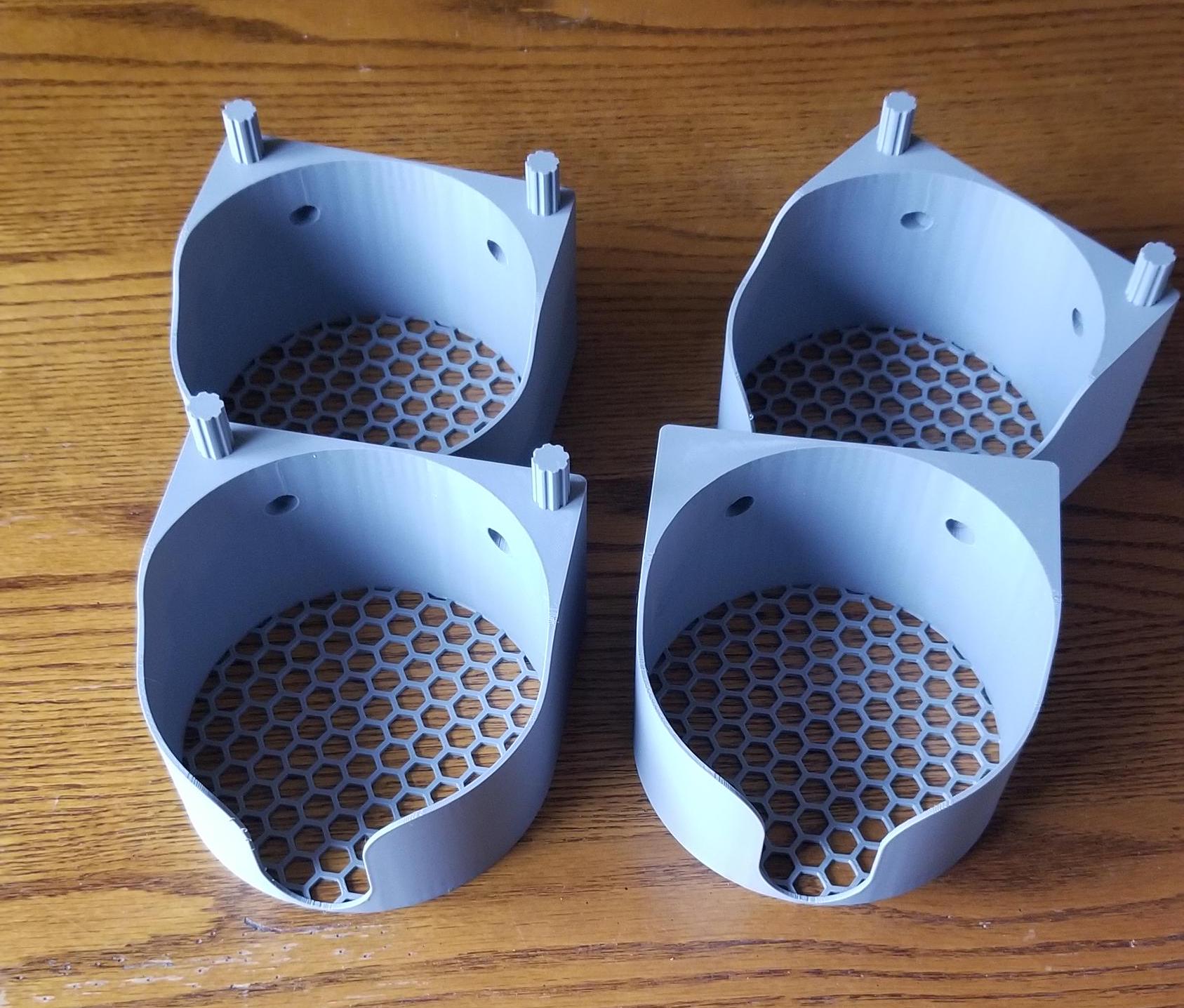 Wall Mounted or Stackable Orbital Sander Sanding Disc Holders for 5 ...