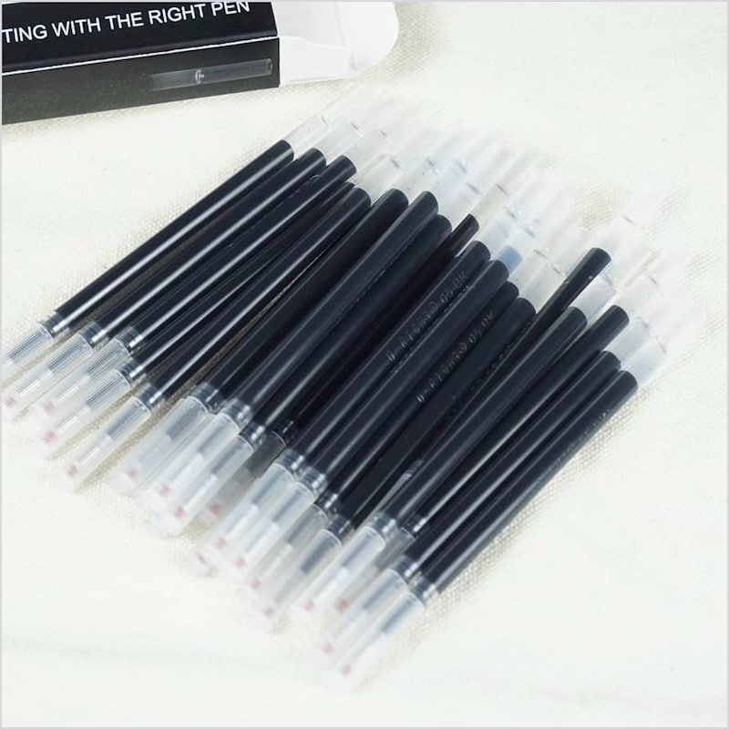 Gel Pen Refills 0.7 Black - Etsy