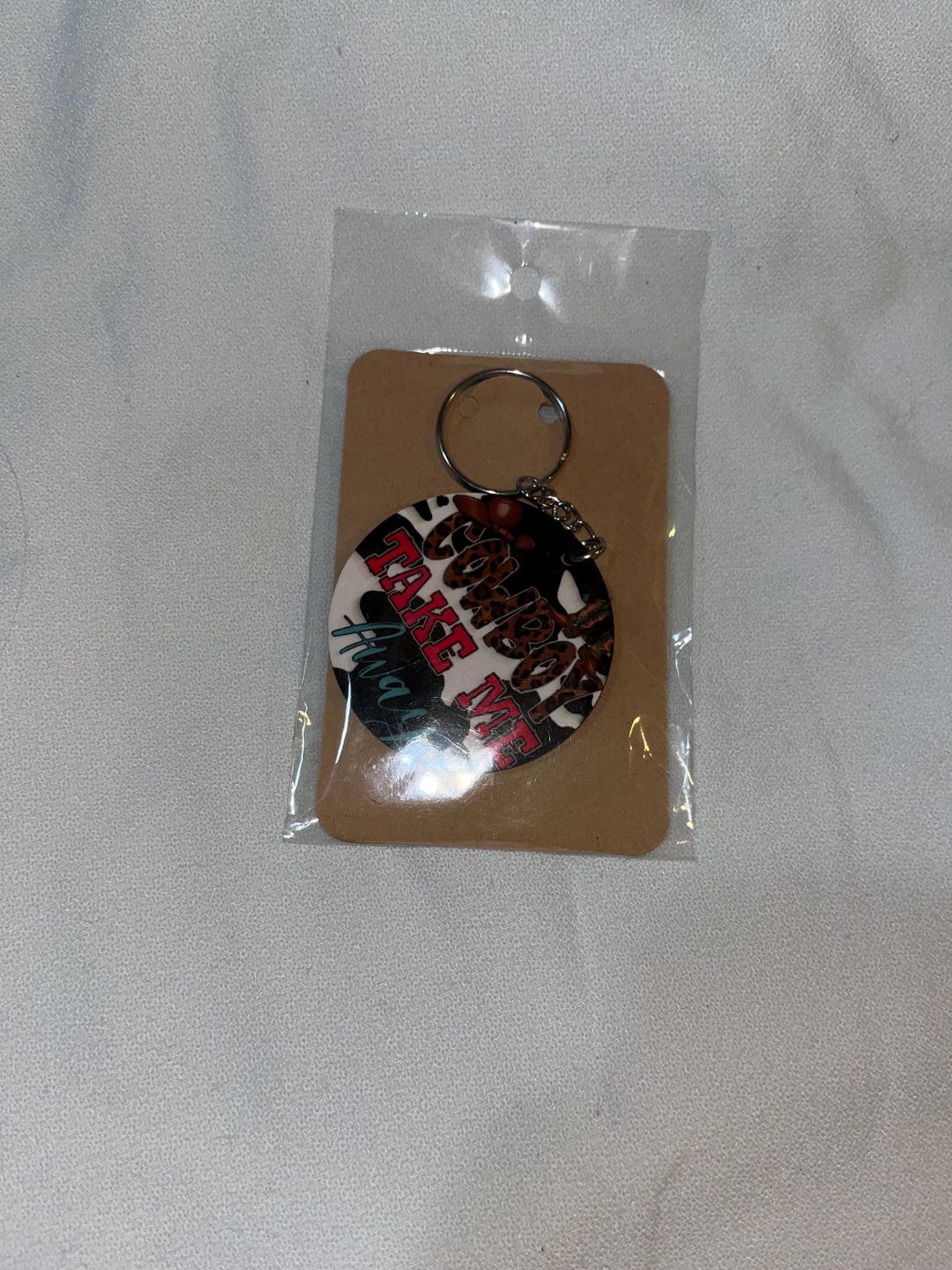 Circle Acrylic Keychains Double Sided - Etsy