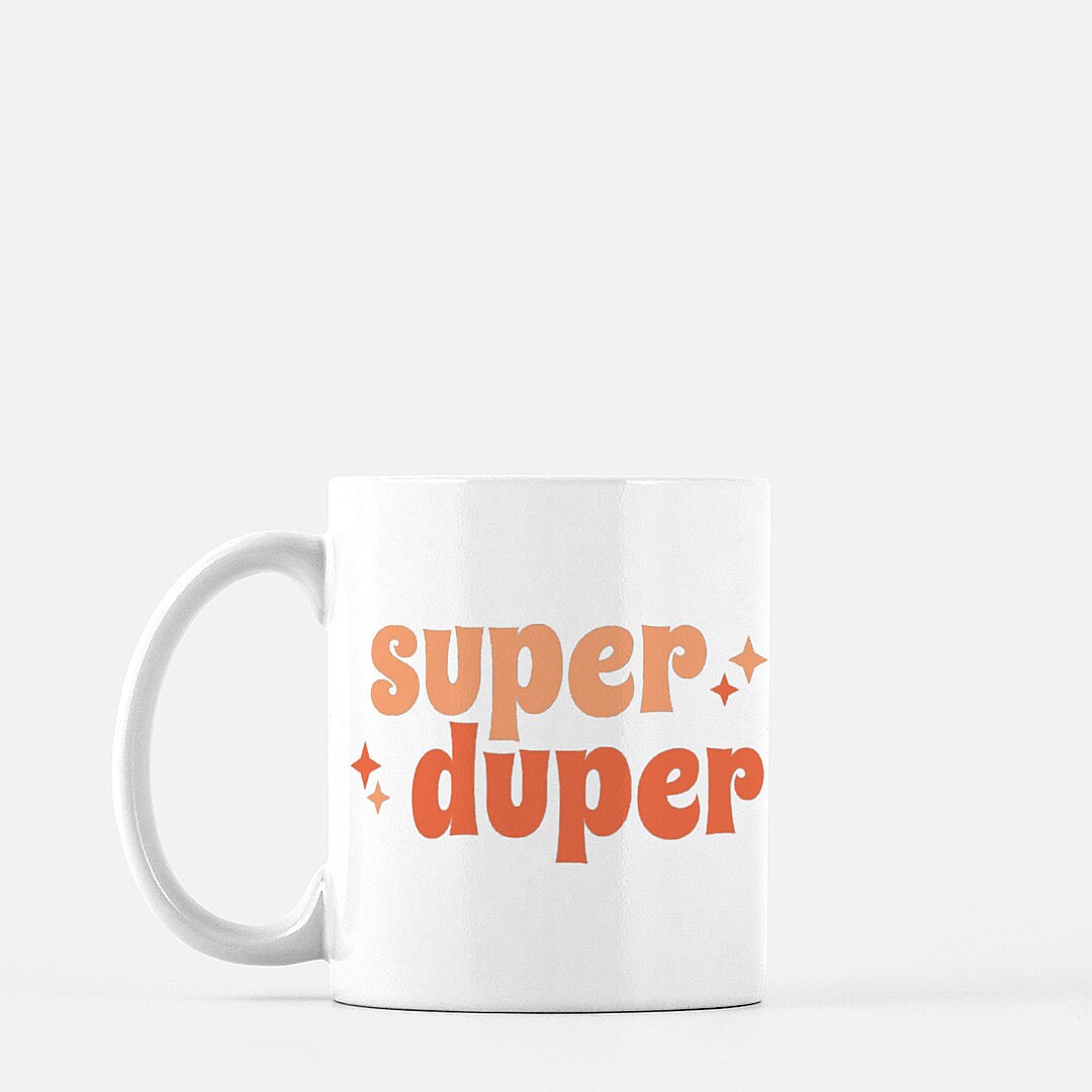Super Duper Cool Millennial Logo Slogan Urban Outfitters - Etsy UK