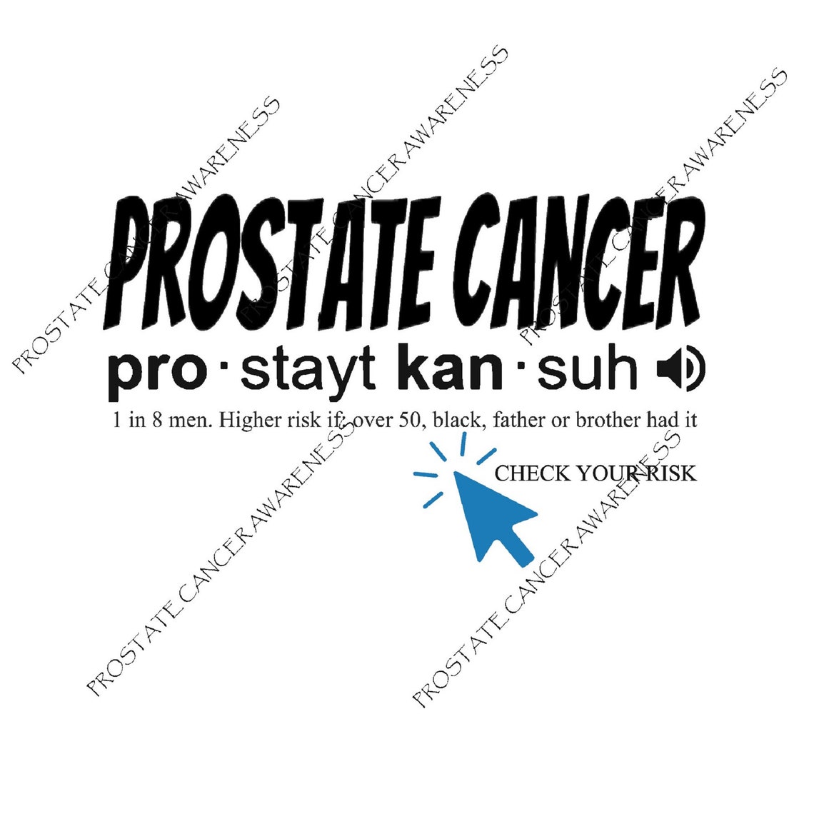 Prostate Cancer SVG, Prostate Awareness Month, Male Reproductive ...