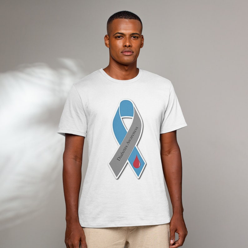 Diabetes Awareness Ribbon SVG - Etsy