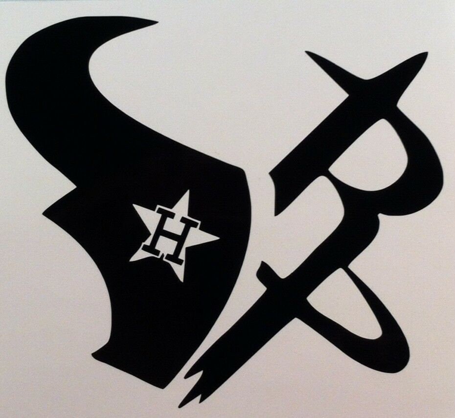 Texan Rockets Astros Decal - Etsy