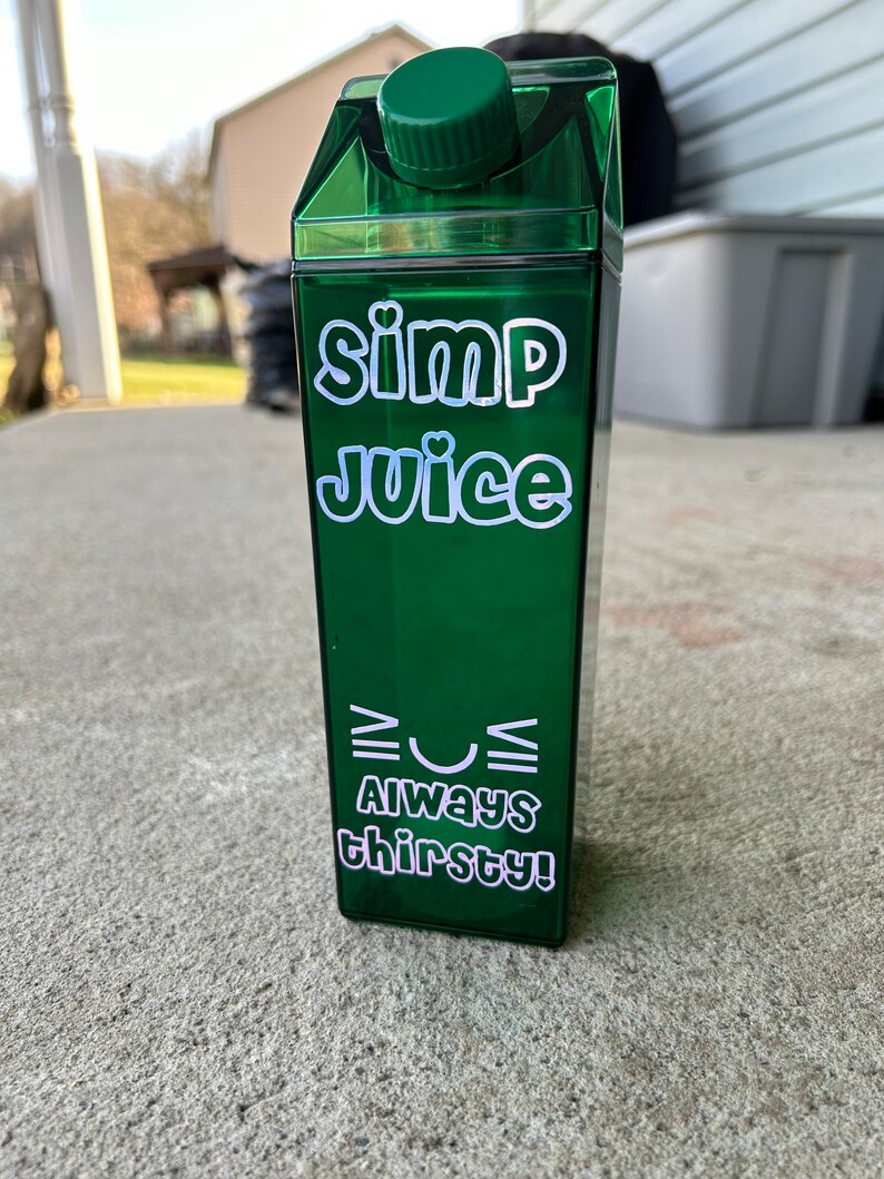 Milk Carton Simp Juice - Etsy