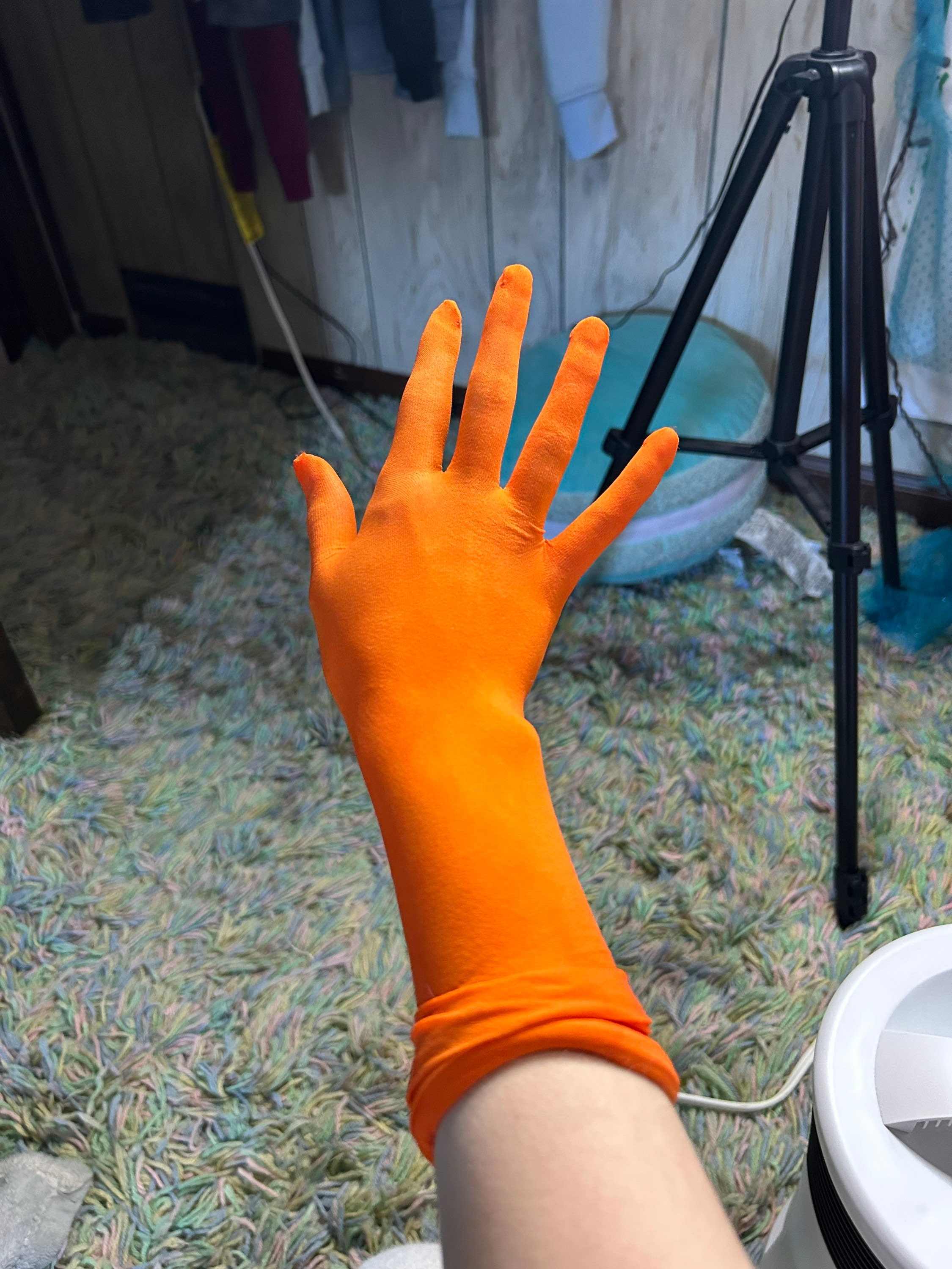 Cosplay Gloves With Acrylic Nails - Etsy