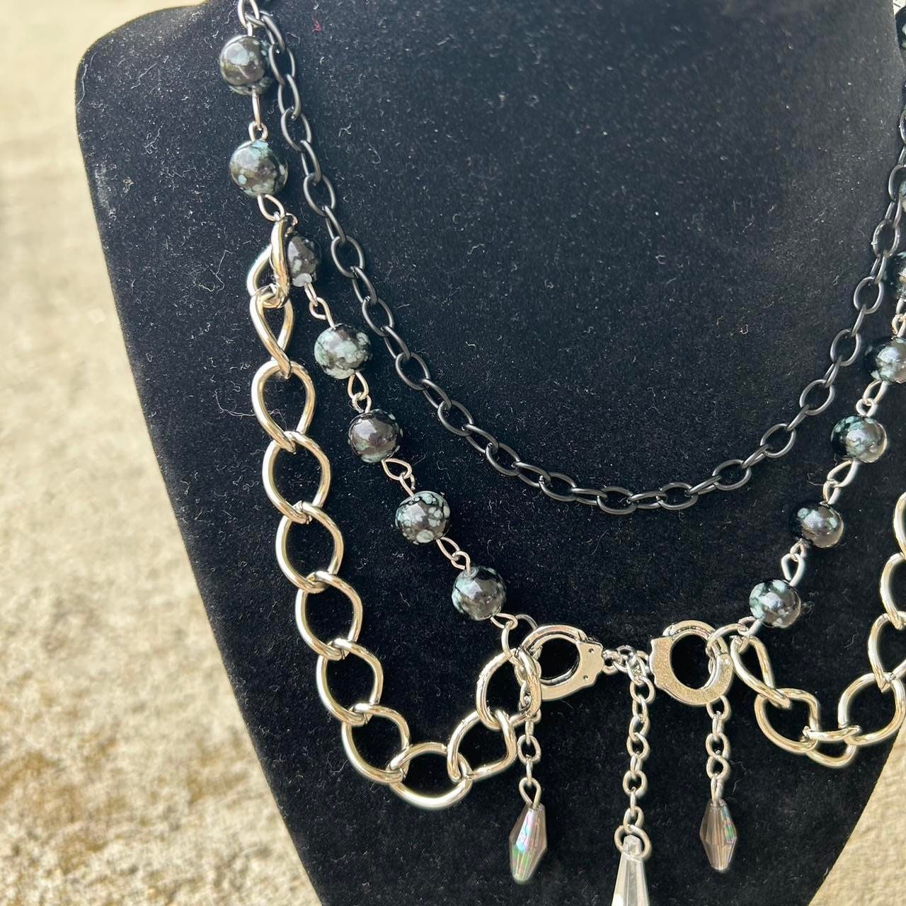 Handcuff Chain Necklace - Etsy
