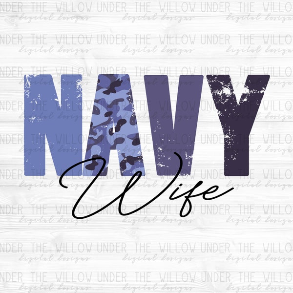 Navy Wife On - Etsy