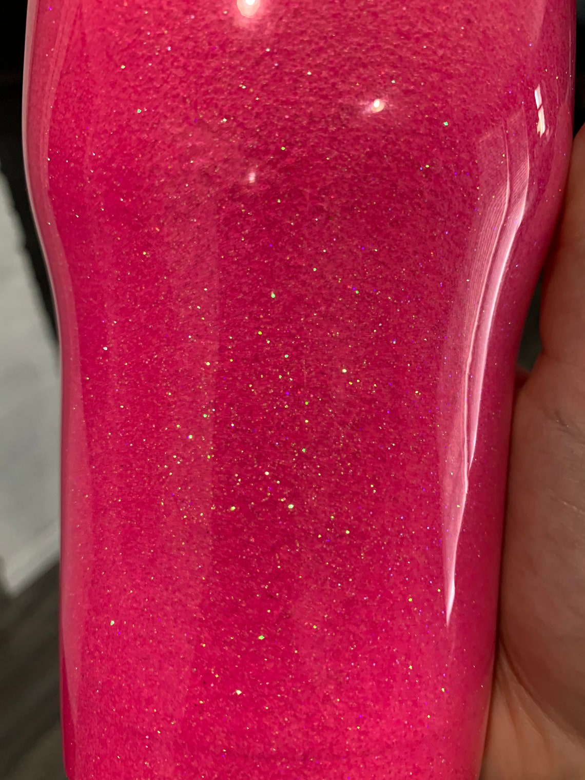 Pink Glitter Tumbler - Etsy