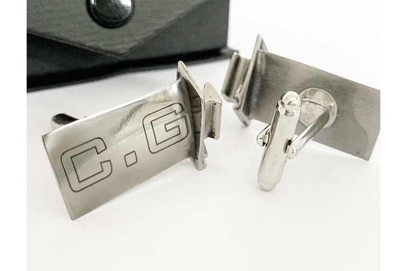 Custom Rolls Royce RB199 Boxed Turbine Blade Cufflinks - Etsy