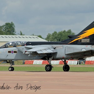 Tornado Engraved Rolls Royce RB199 Aircraft - Etsy