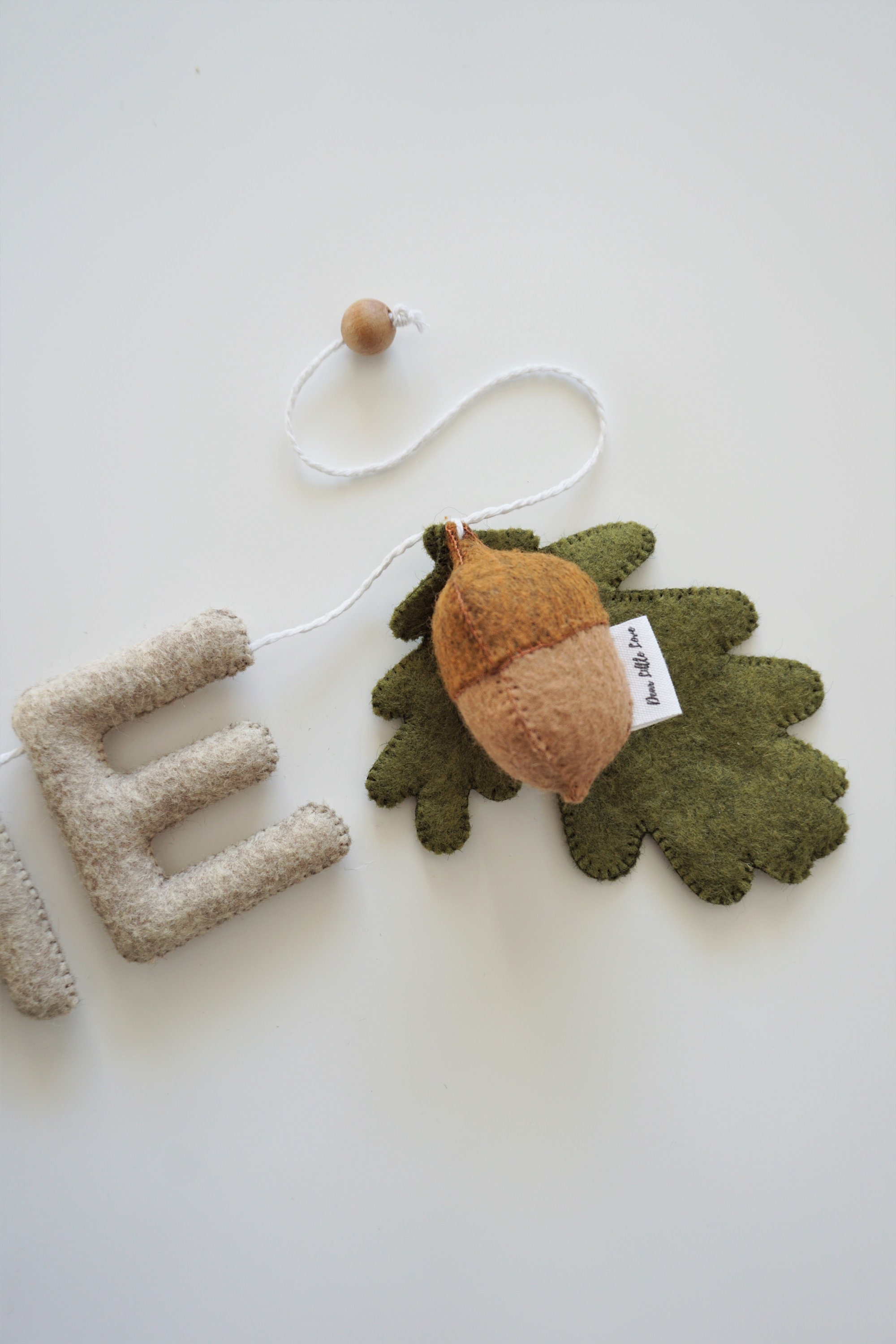 Name Nursery Garland/acorns Garland/ Woodland Garland/ Nursery Decor ...