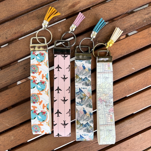 Travel Keychain - Etsy