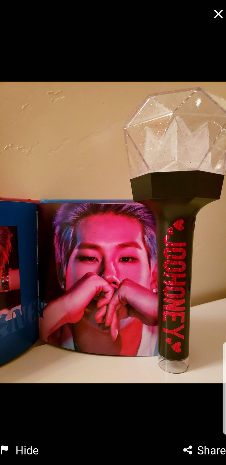 Custom KPop LIGHTSTICK Decals/Light stick stickers/ Custom | Etsy