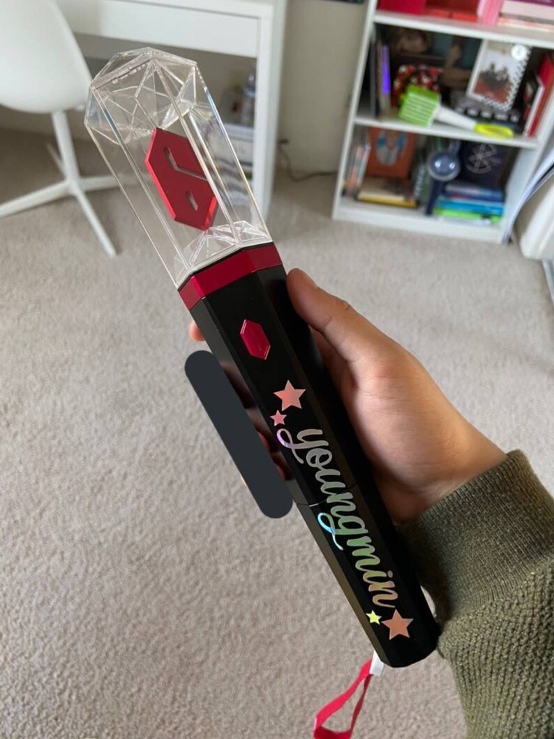 Custom KPop LIGHTSTICK Decals/Light stick stickers/ Custom | Etsy