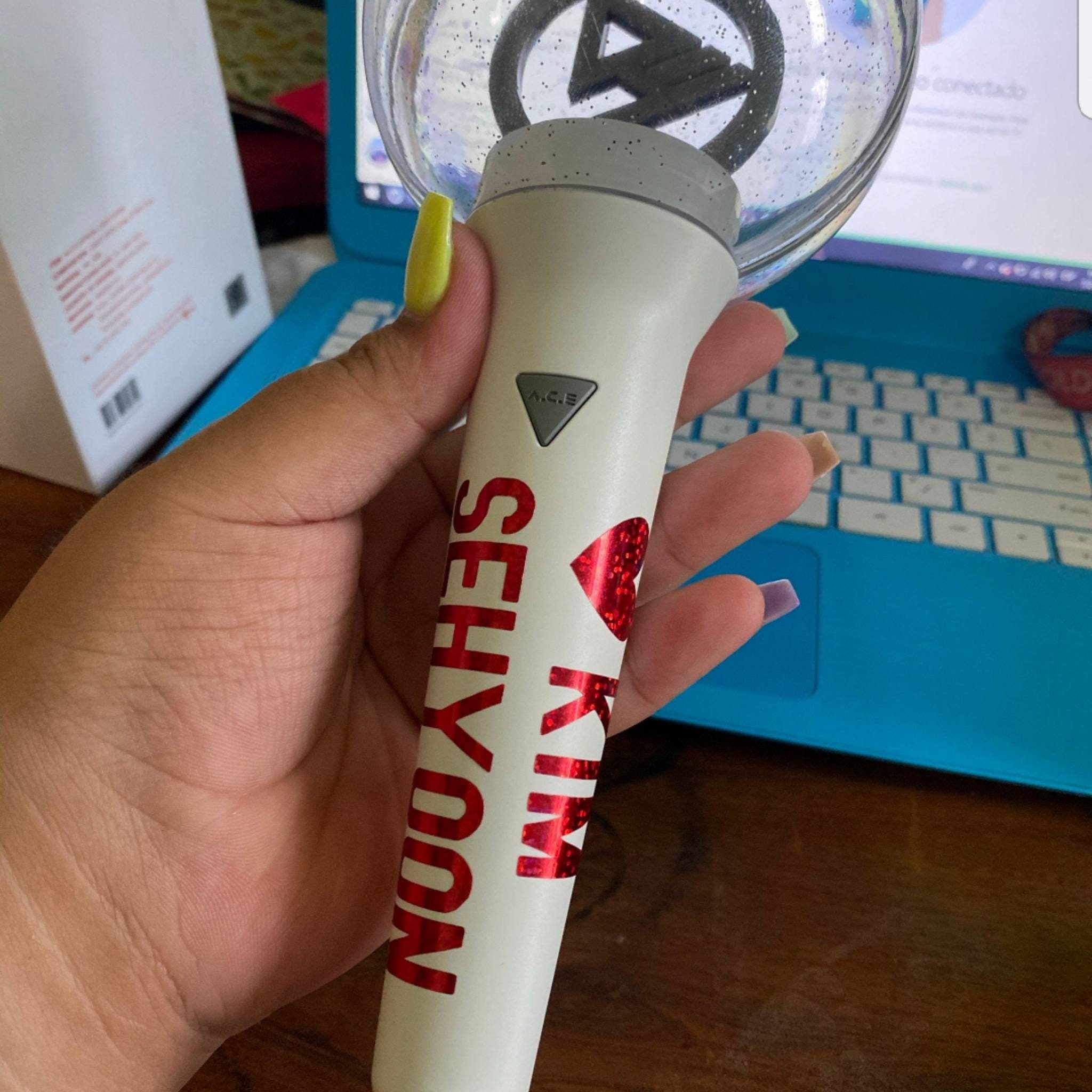A.C.E Hangul and English Kpop LIGHTSTICK Decals / Light Stick | Etsy
