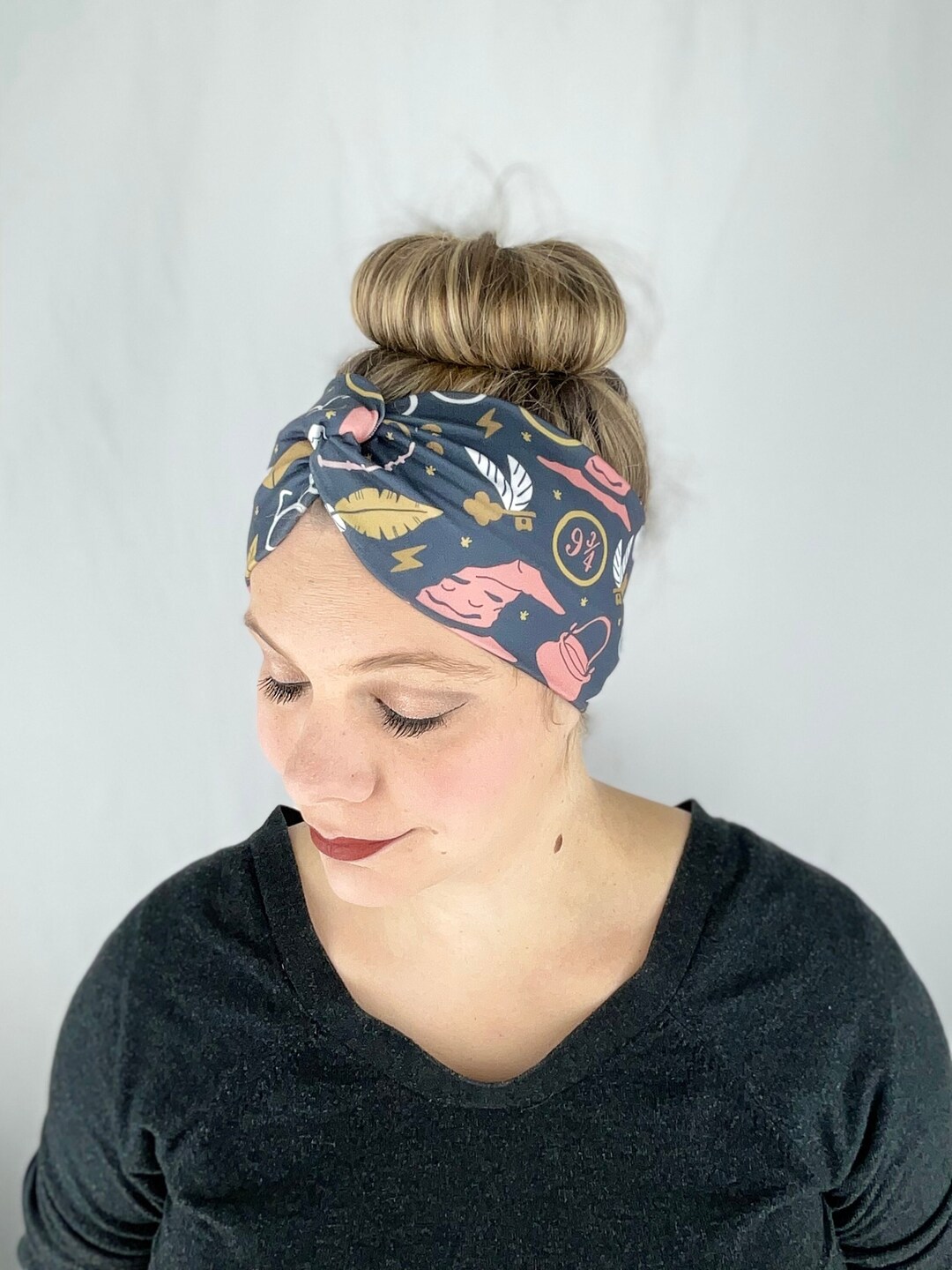 Iconic Wizard Turban Headband Halloween Twisted Headband - Etsy