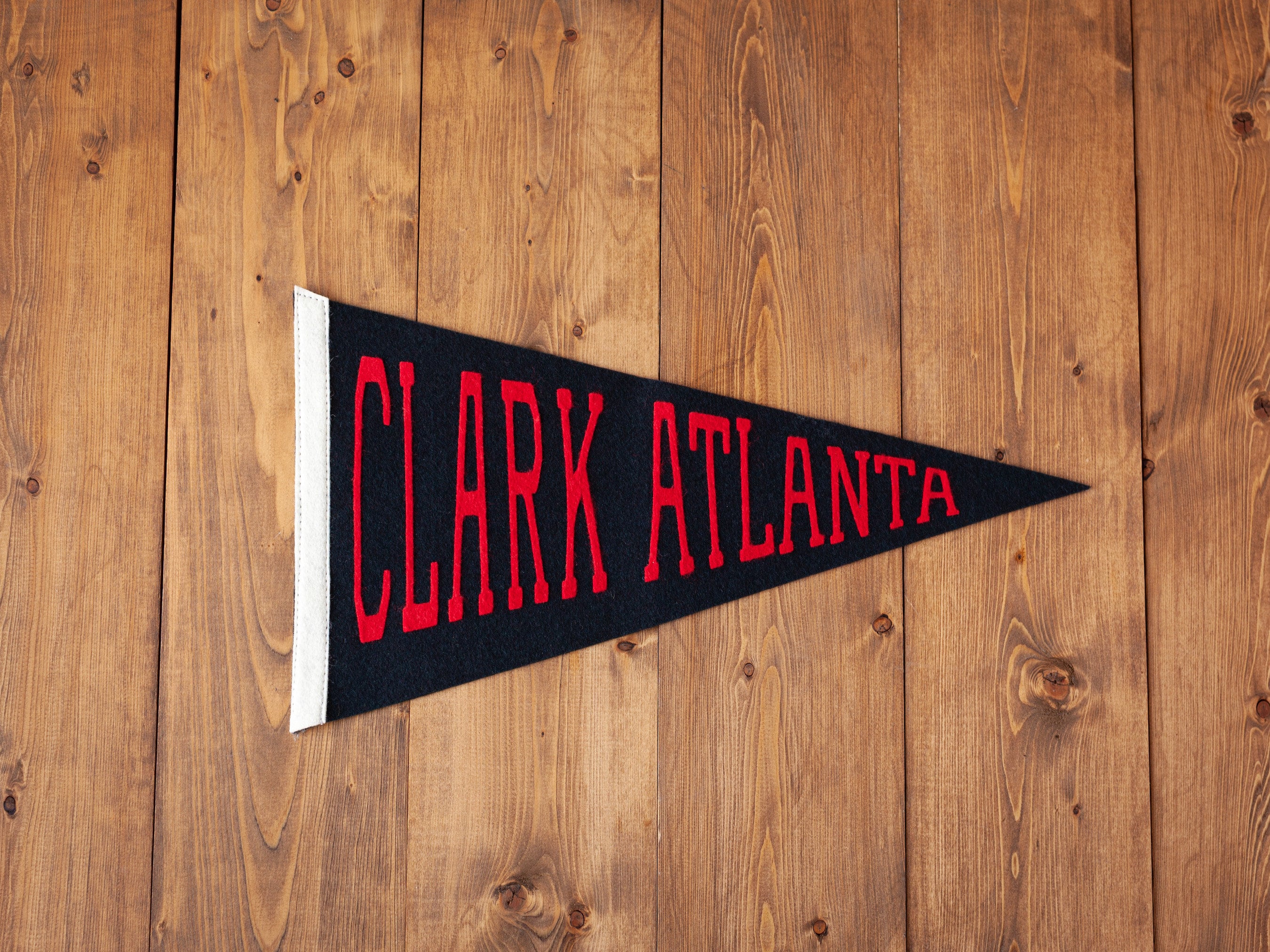 Classic Clark Atlanta CAU Pennant Black - Etsy