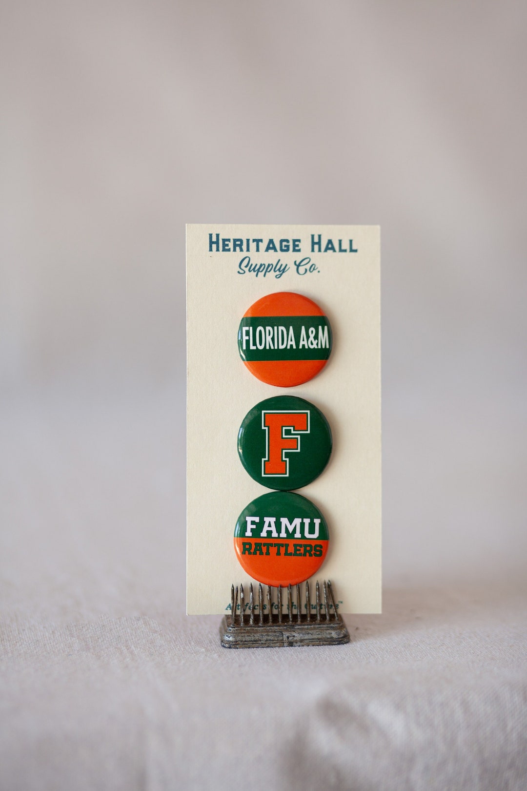 Vintage Button Pack - Florida A&M (FAMU) - Etsy