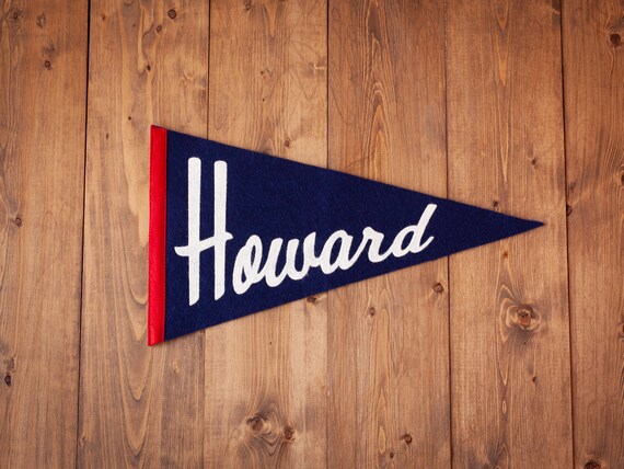 Classic Howard Pennant Navy | Etsy