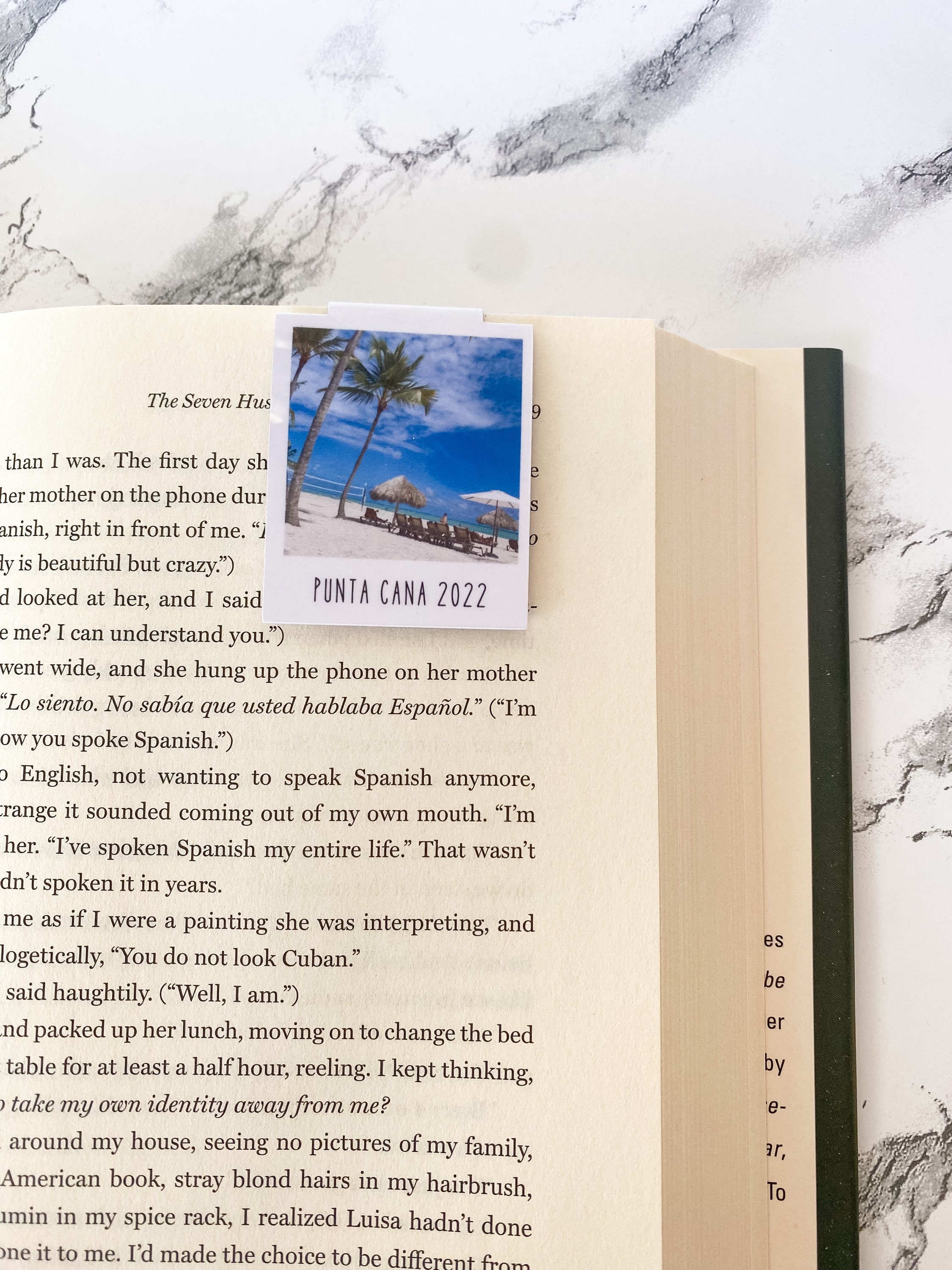 Personalized Custom Magnetic Bookmark Polaroid Photo Page Marker Book ...