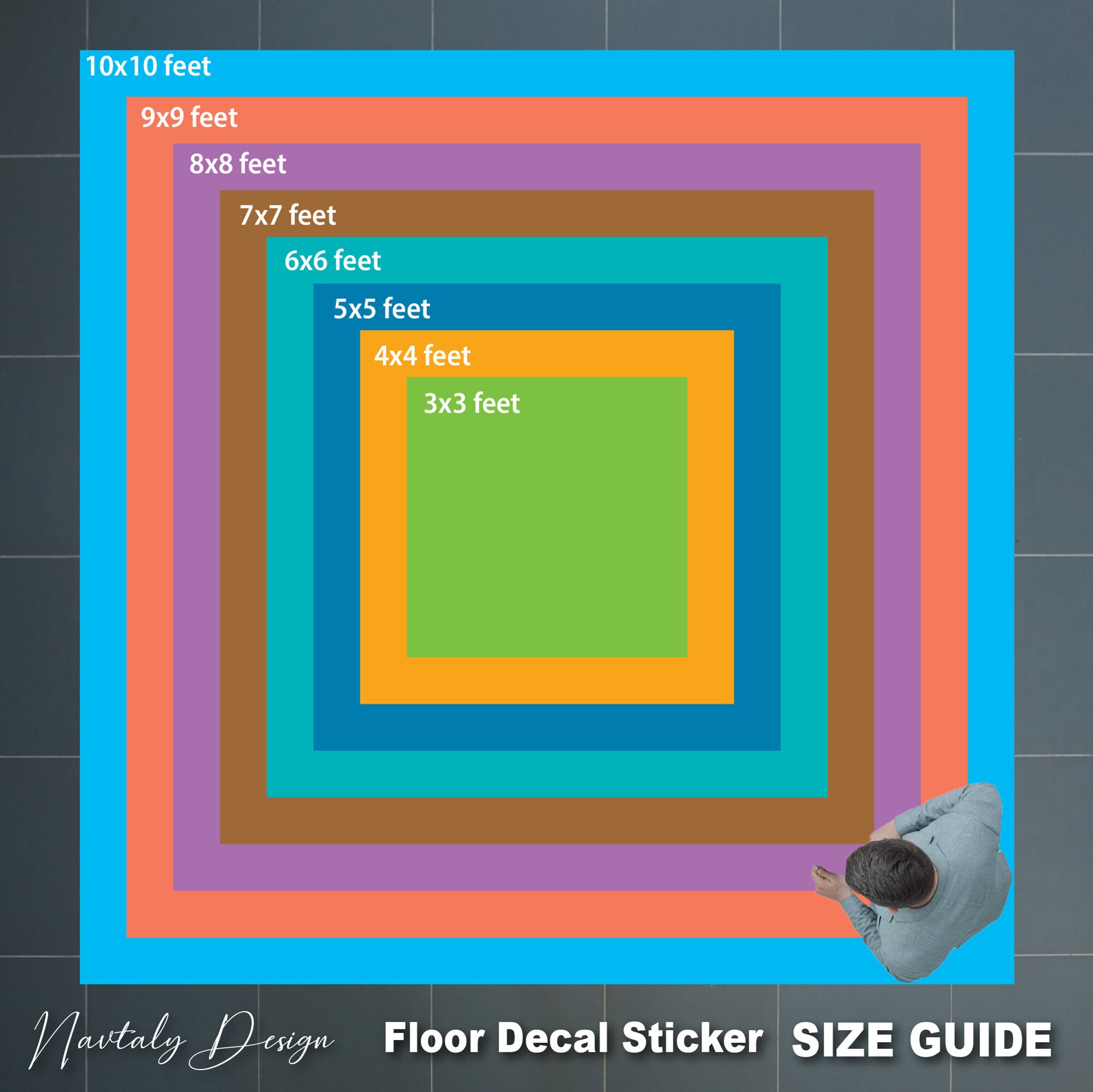 Back to the 90s Retro Floor Sticker - Etsy